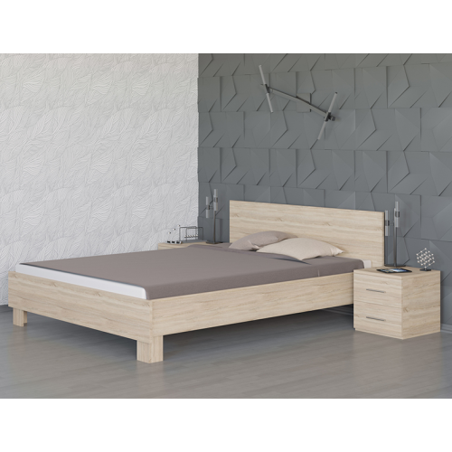 Nopirkt gultu uz 160 cm sonoma ozols krāsā Rīgā, kā arī vienguļamo un ...